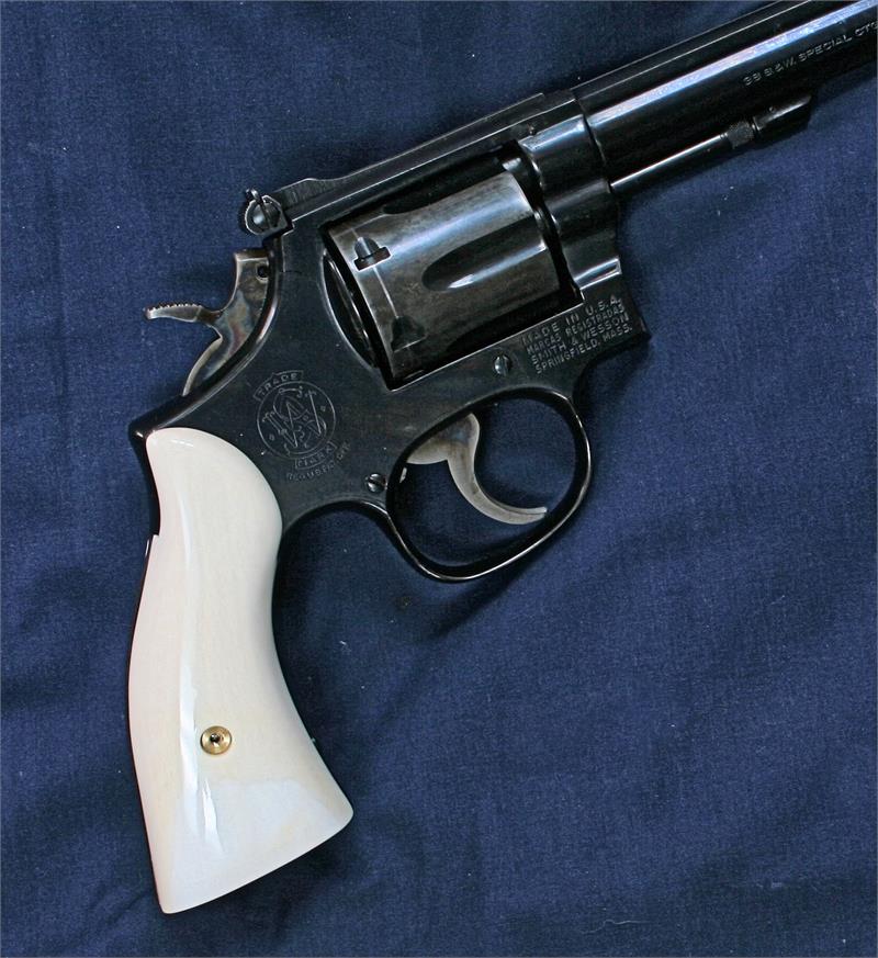 Smith Wesson K Frame Grips Real Ivory Square Butt Smith Wesson K Frame Grips Real Ivory Square Butt